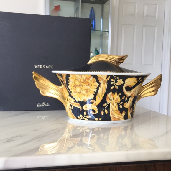 Versace | Dining | Versace Vanity Covered Vegetable Bowl | Poshmark